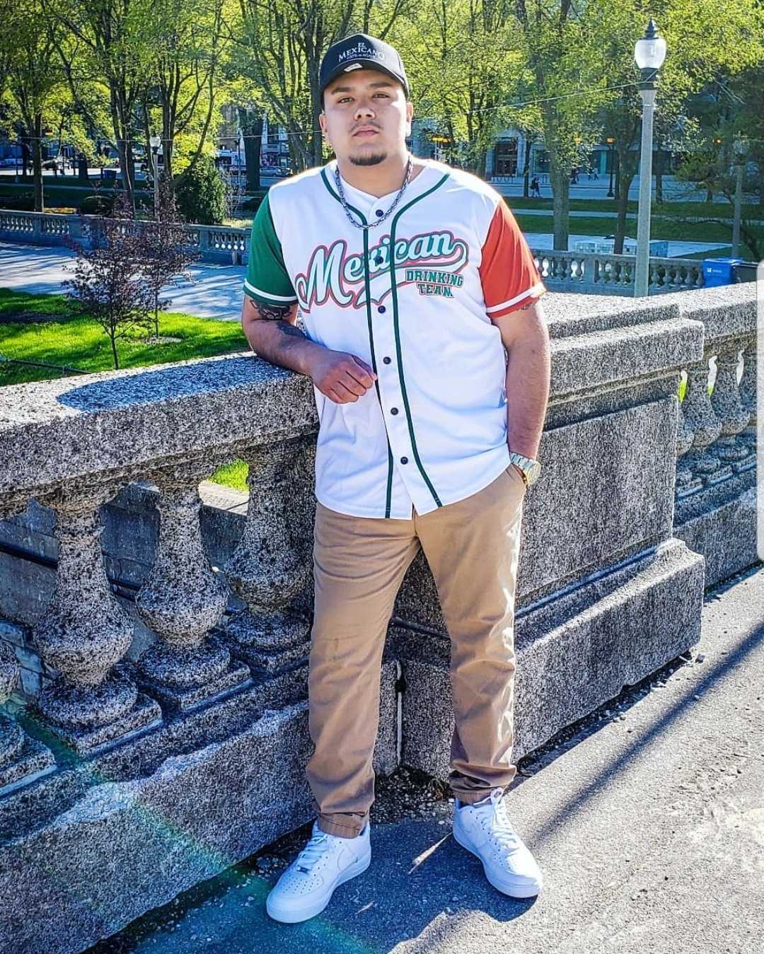Mexican Drinking Team Baseball Jersey - USA Drinking Team