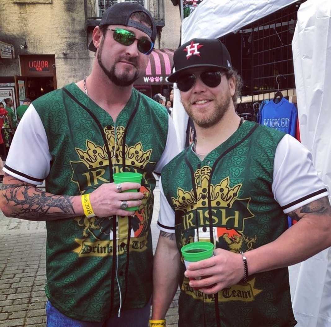 Irish Drinking Team Baseball Jersey - USA Drinking Team