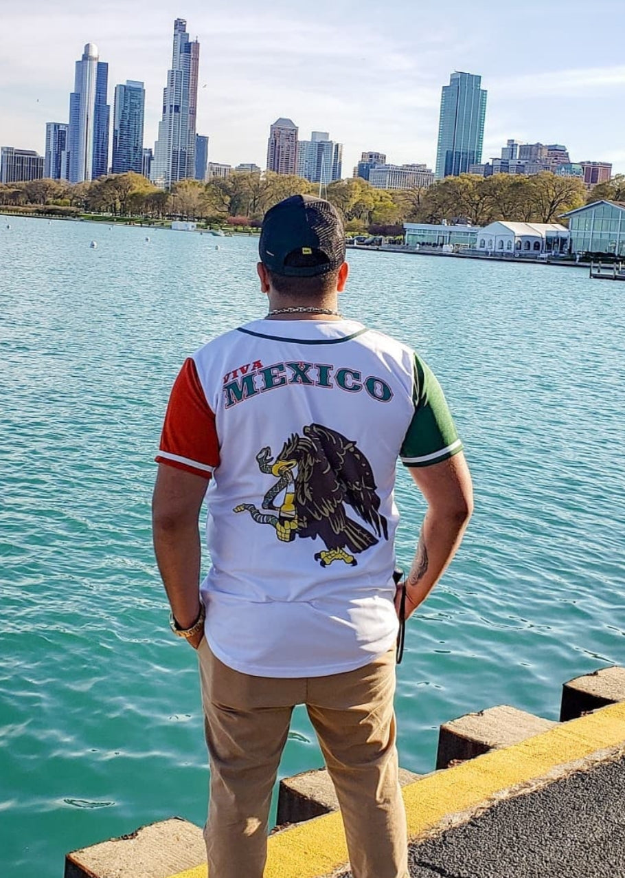 Mexican Drinking Team Baseball Jersey - USA Drinking Team